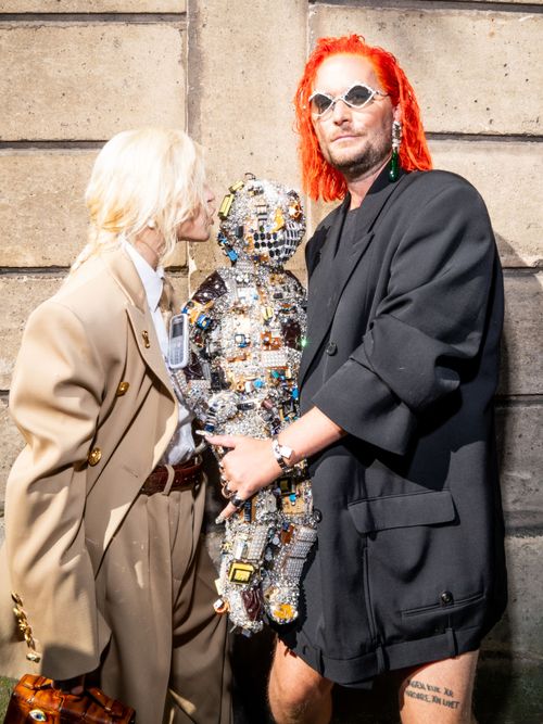 Fredrik Robertsson adopts a Schiaparelli baby for Haute Couture Week ...
