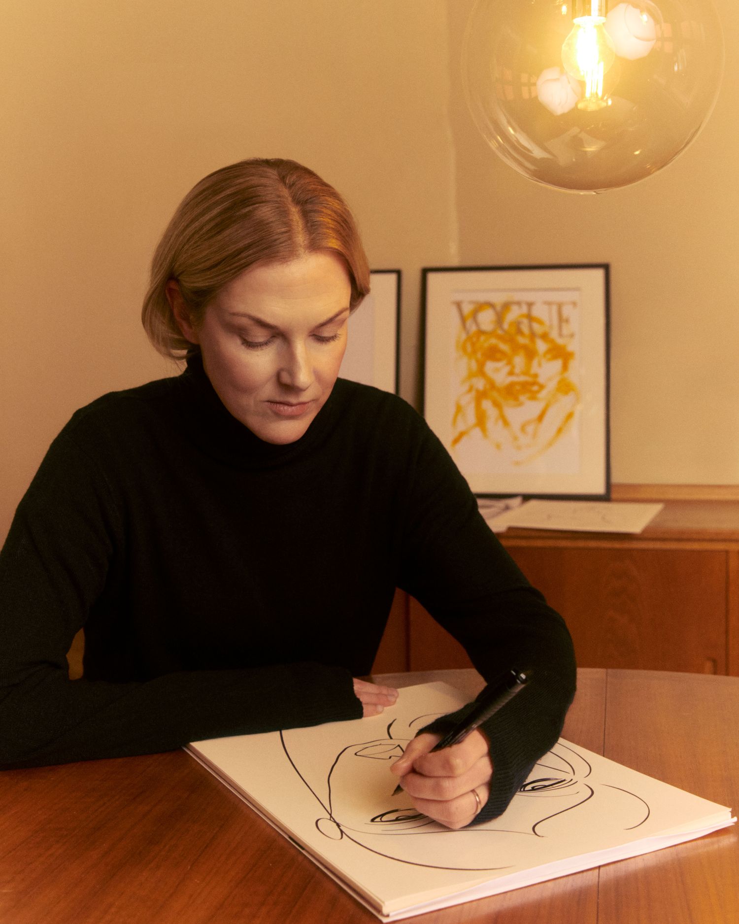 #MyVogueScandinavia: Meet the portrait artist whose work embodies the ...