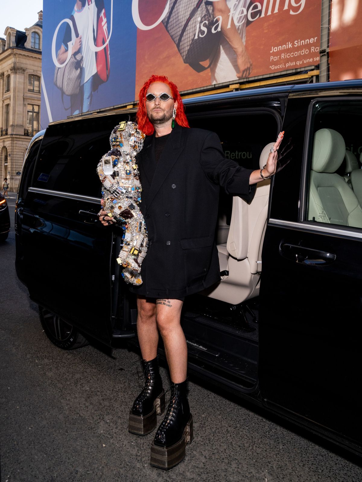 Fredrik Robertsson adopts a Schiaparelli baby for Haute Couture Week ...