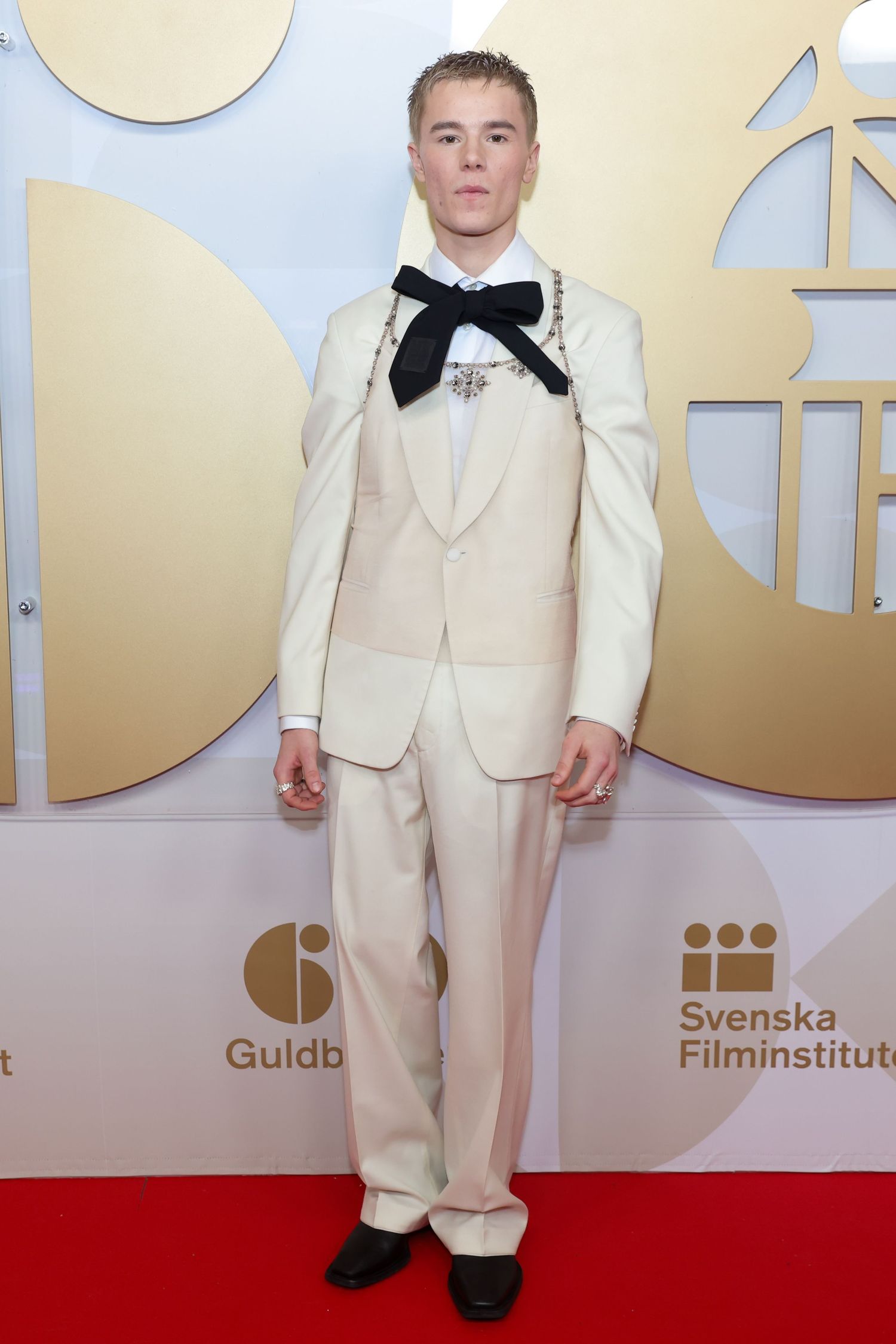 Edvin Ryding and Felicia Maxime master coordinated couple dressing in ...