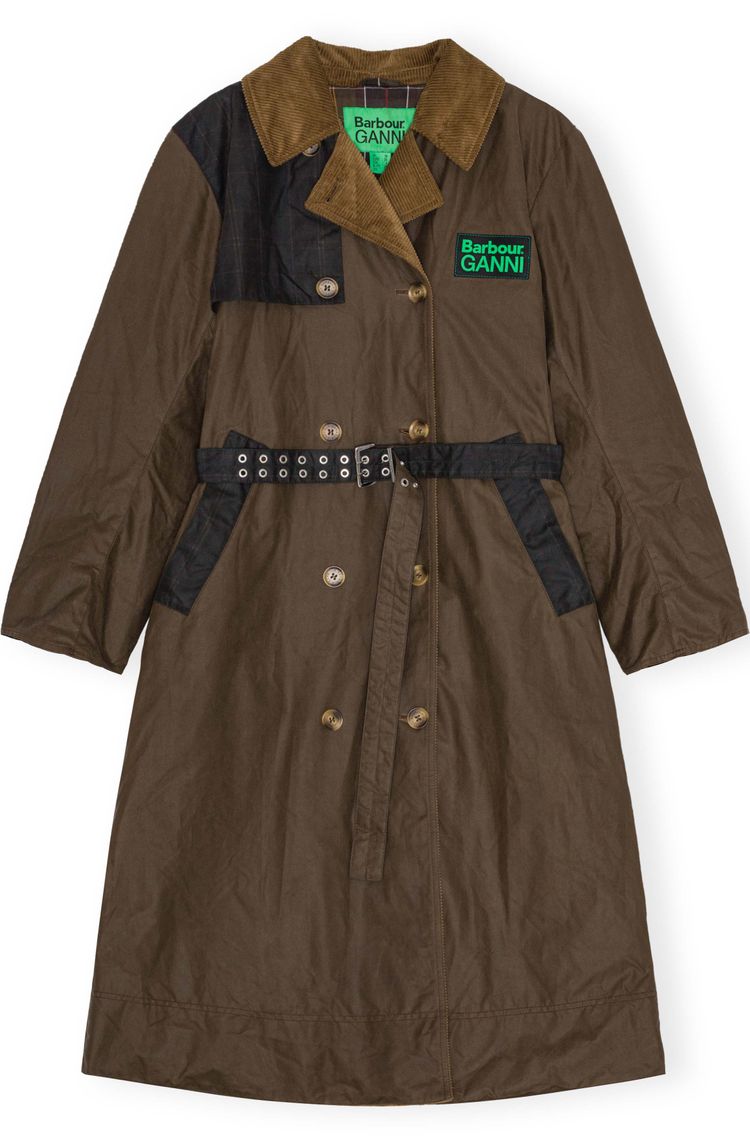 Giddy Up: Ganni and Barbour reunite for third collaboration - Vogue ...