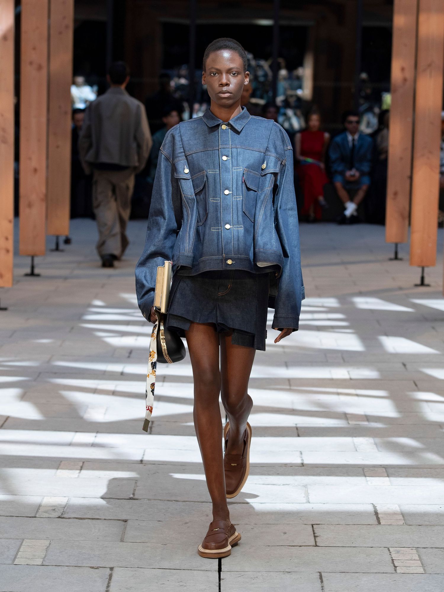 Sacai teases upcoming collaboration with Levi’s at SS25 Paris Fashion Week - Vogue Scandinavia
