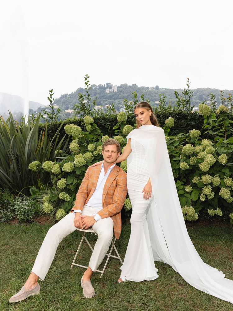 Inside Swedish F1 racer Marcus Ericsson's three-day Lake Como wedding extravaganza - Vogue ...