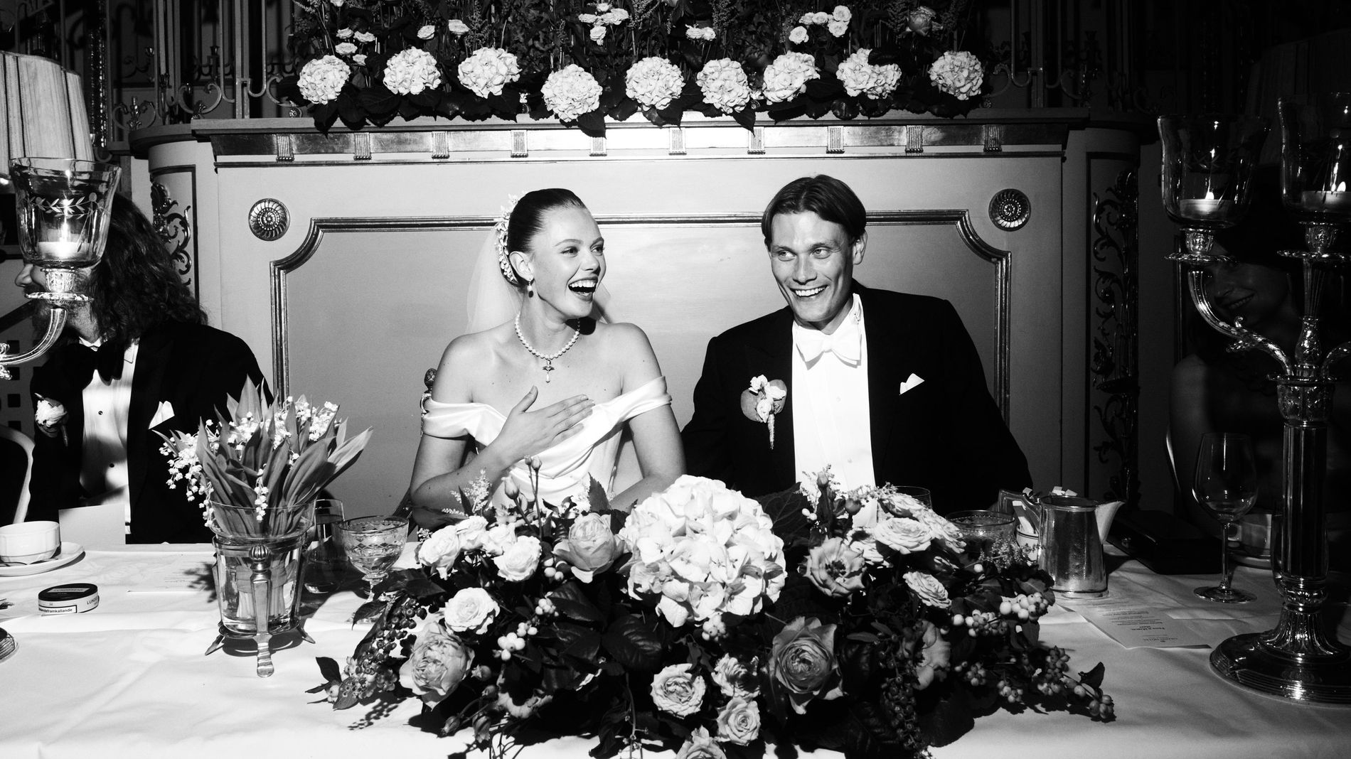 Frida Gustavsson wore Vivienne Westwood to her intimate Stockholm city ...