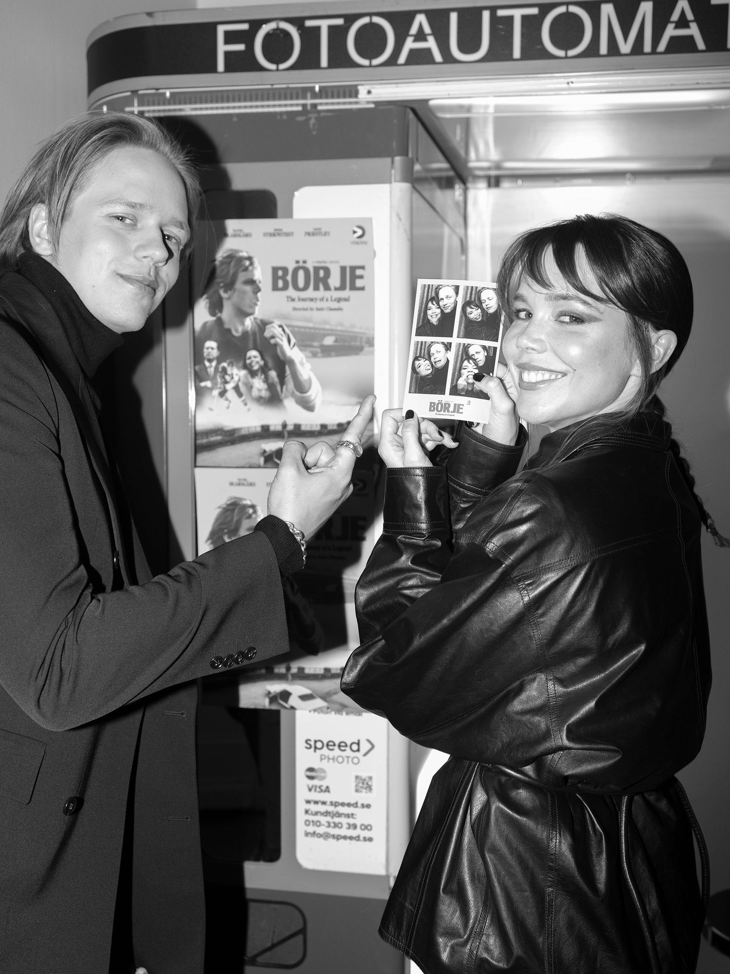 Get ready with Valter Skarsgård and Hedda Stiernstedt for the 'Börje ...
