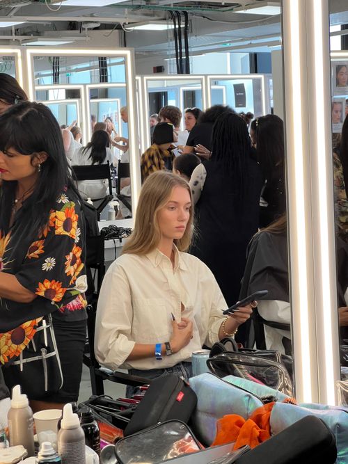 Model diary: Come backstage with the Danish Moosgaard twins at Gucci's ...