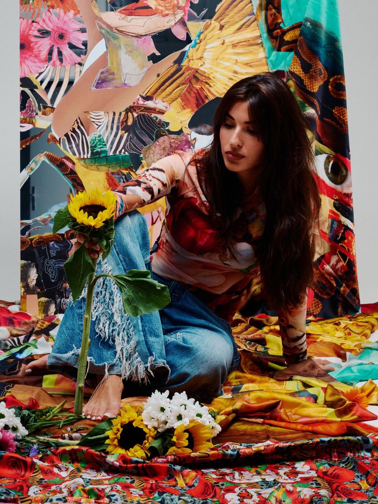 Artist Kelly Dabbah’s newest fashion collab: Heritage, with a twist of ...