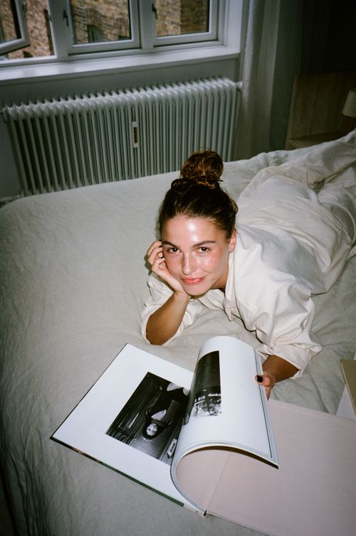 An intimate look at Danish designer Sophia Roe’s hair transformation ...