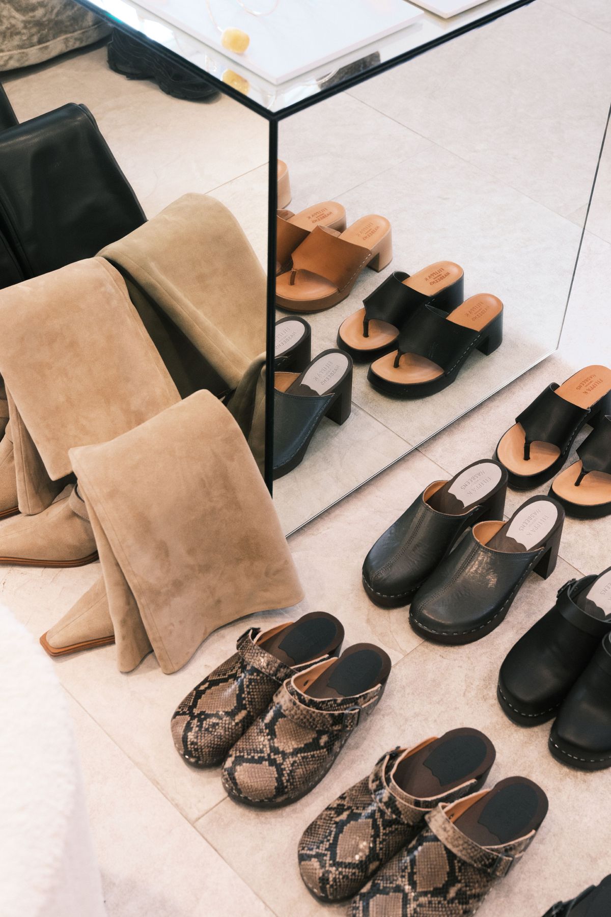 Exclusive: A backstage view of Filippa K's magic hour-inspired SS24 ...