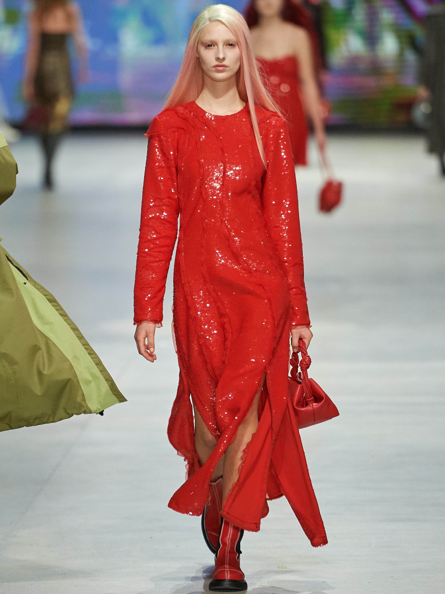 See all the runway looks from Ganni's AW23 collection at Copenhagen ...