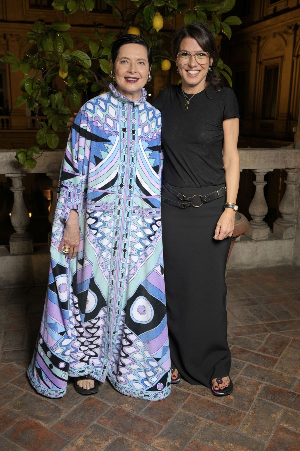 Italian-Swedish model Isabella Rossellini's Pucci runway appearance was ...