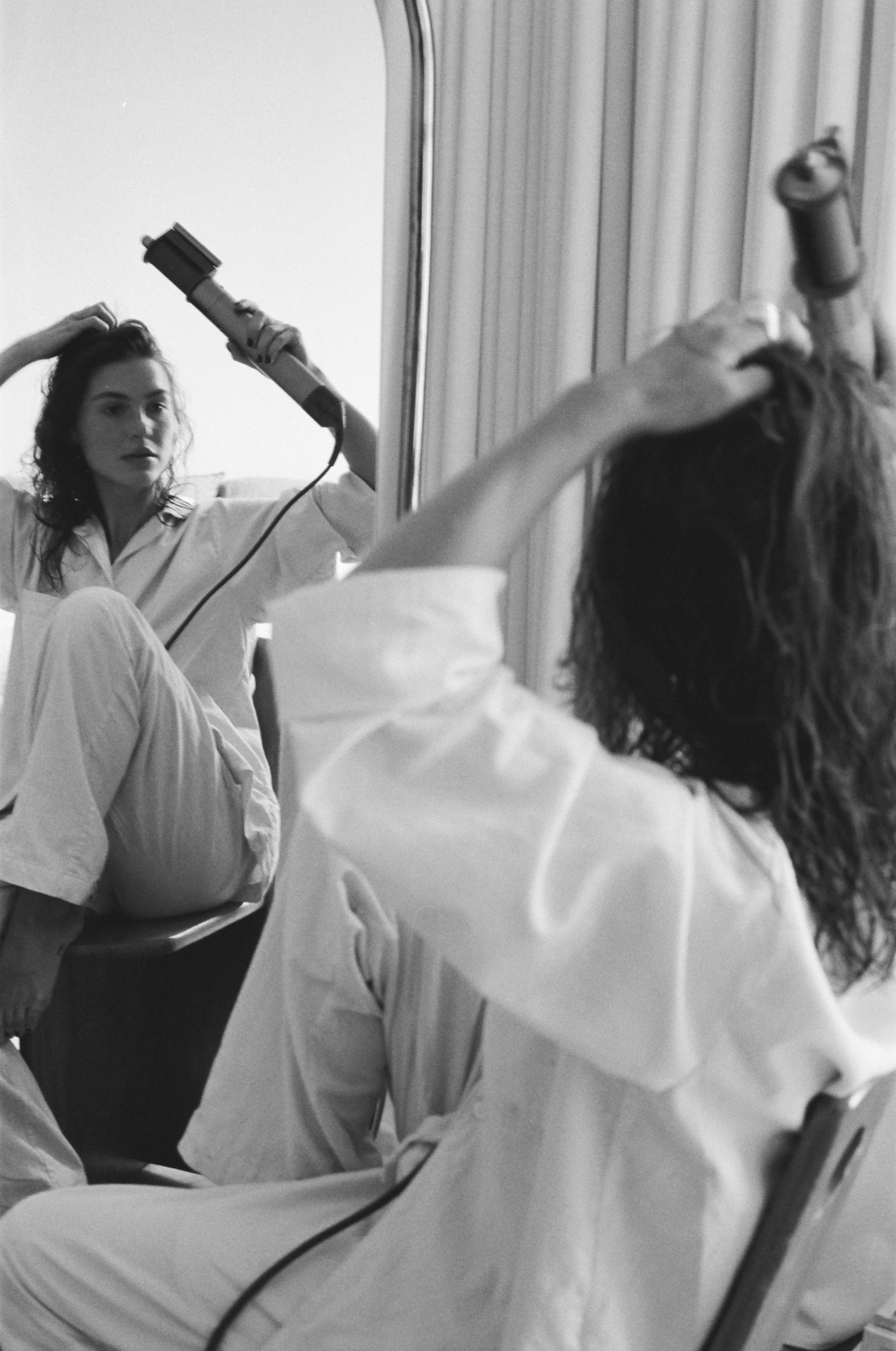 An intimate look at Danish designer Sophia Roe’s hair transformation ...