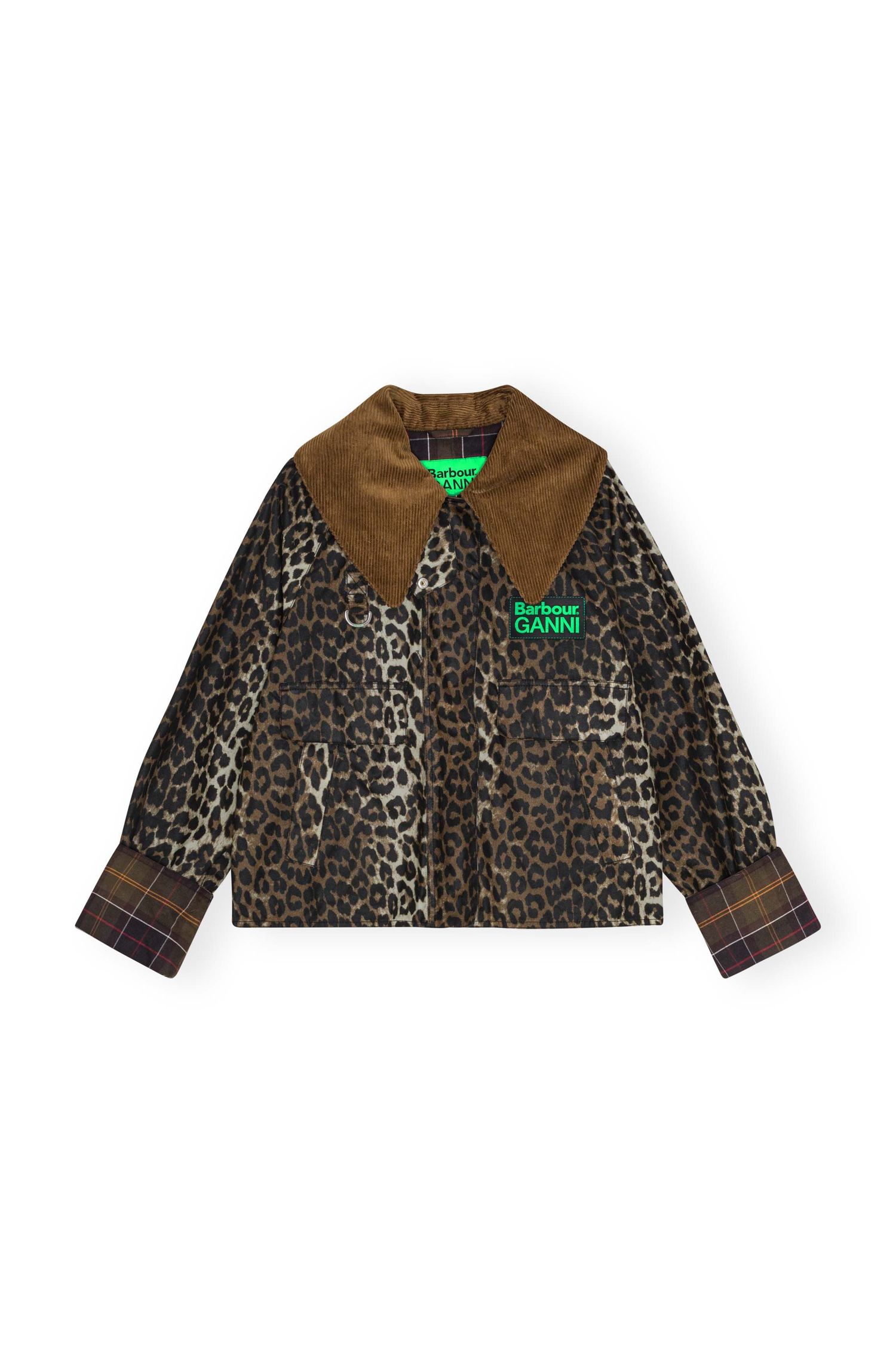 Giddy Up: Ganni and Barbour reunite for third collaboration - Vogue ...