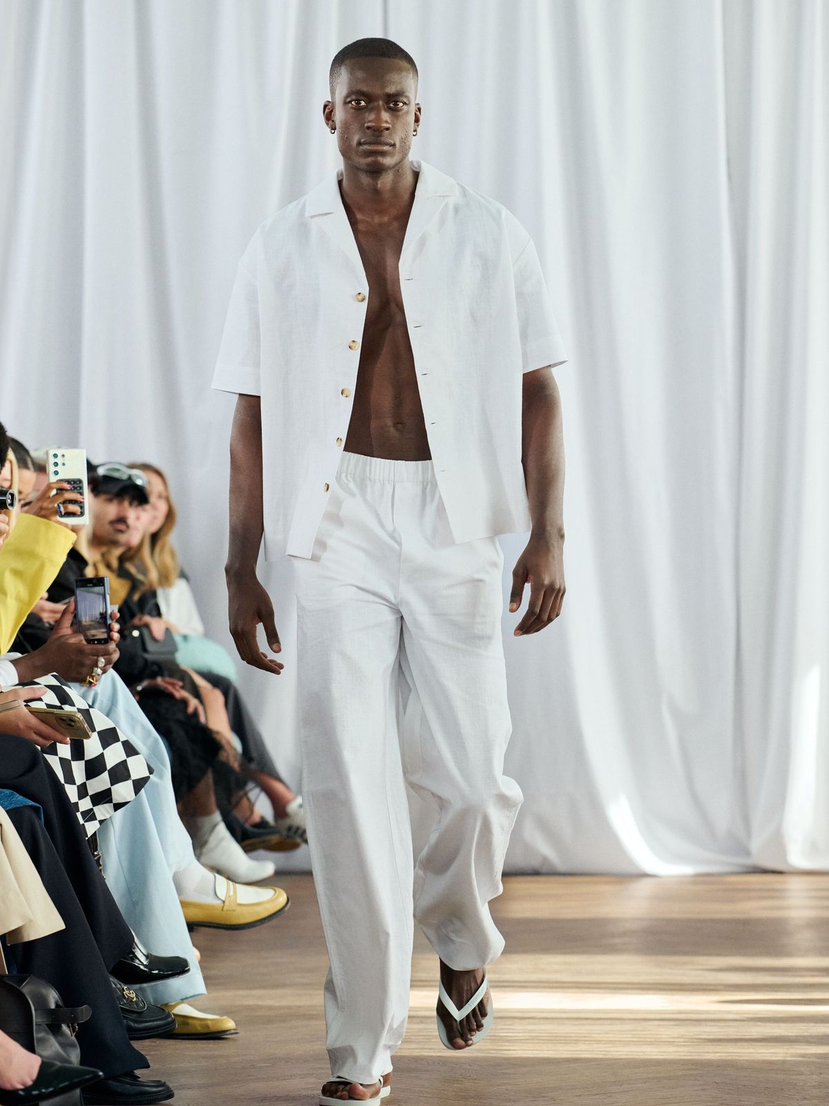 See all the looks from Christian Aks' SS25 collection at Oslo Runway ...