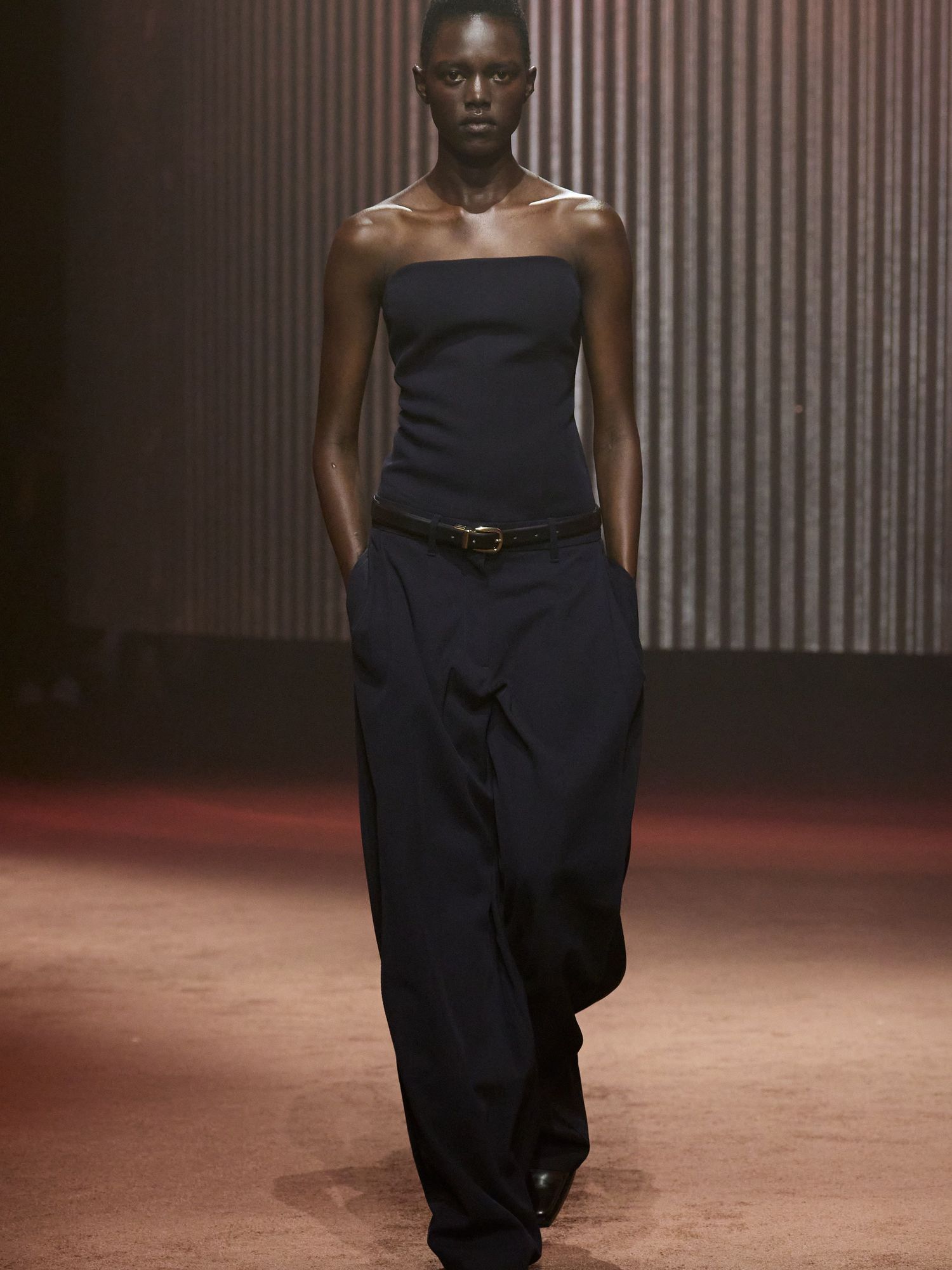 See all the runway looks from the Cos sping/summer 2024 show at New ...