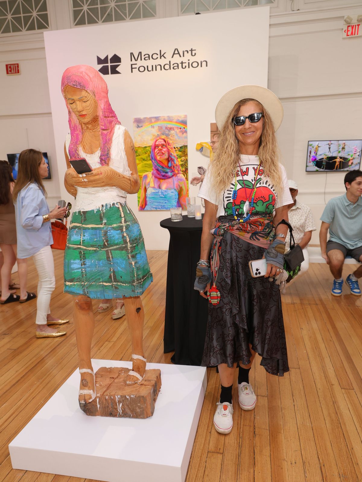 Inside Christine Mack's Hamptons art exhibition - Vogue Scandinavia