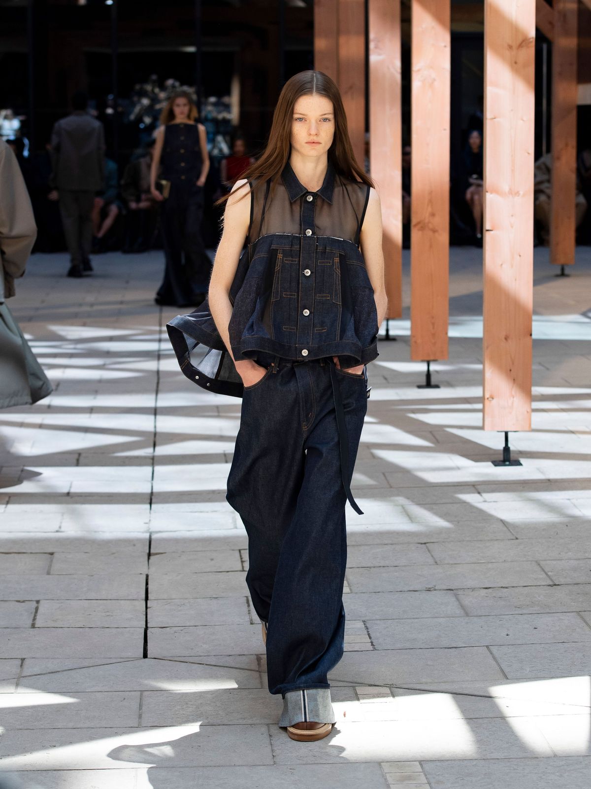 Sacai teases upcoming collaboration with Levi’s at SS25 Paris Fashion Week - Vogue Scandinavia