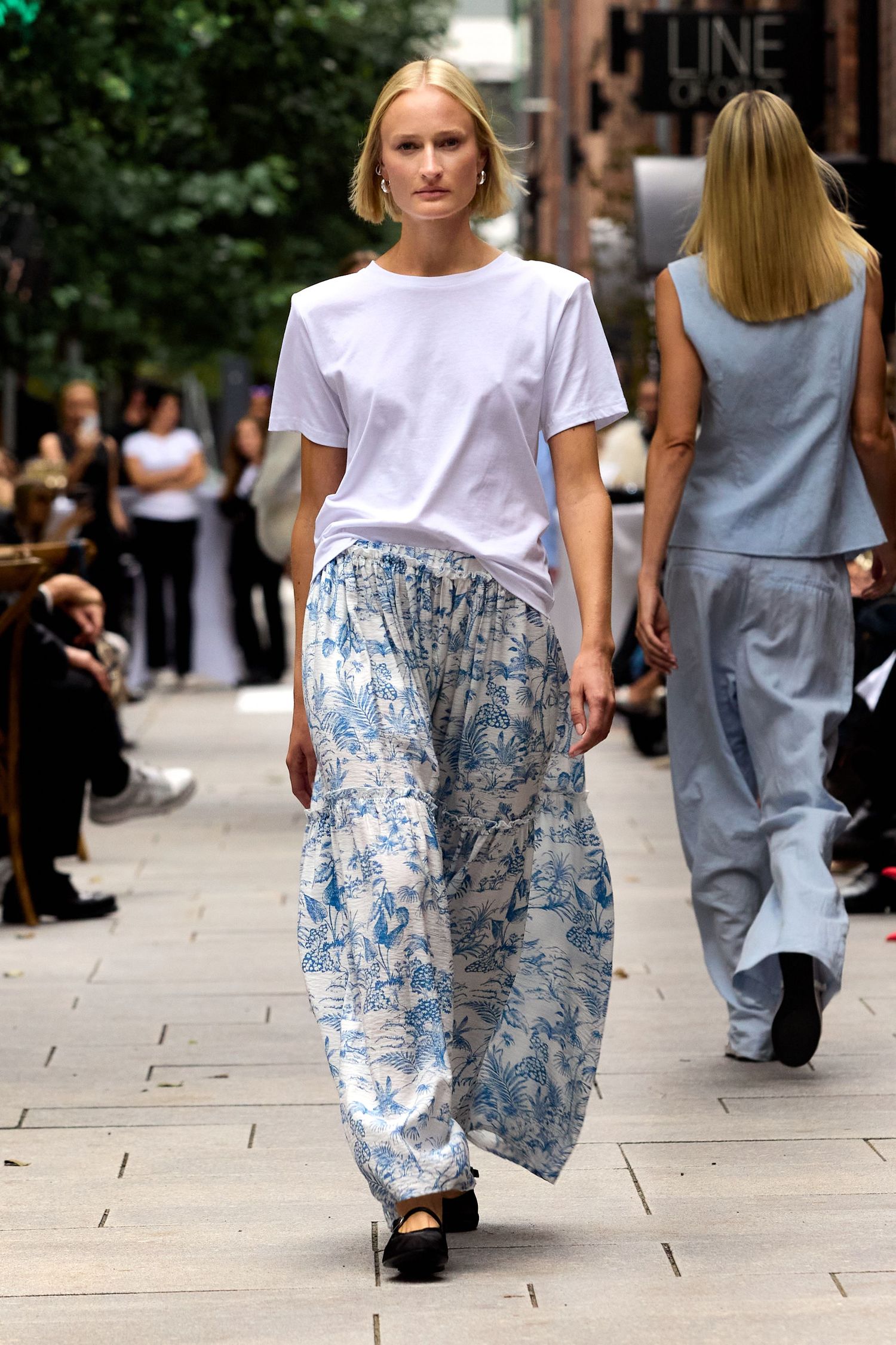 See all the looks from Line of Oslo's SS25 collection at Oslo Runway ...