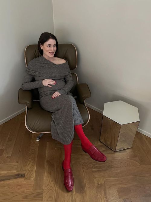 How to wear the red stockings trend this Valentine's Day - Vogue ...