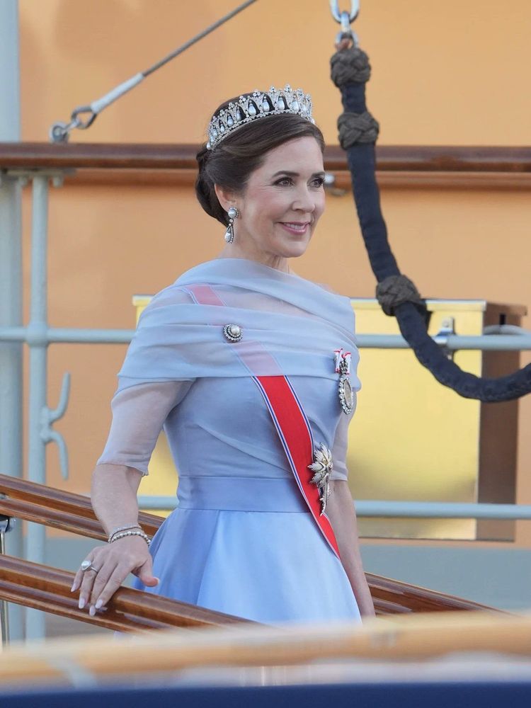 Every look from Queen Mary during the royal state visits, as they ...
