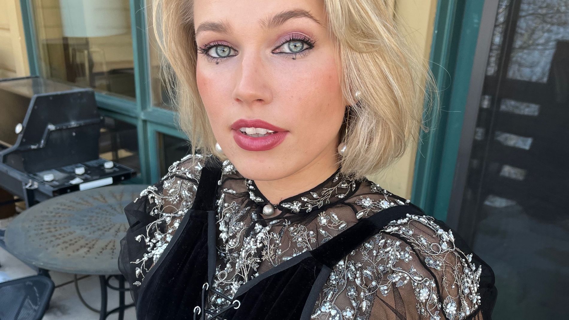 Thea Sofie Loch Næss breaks down her 'cool Cinderella' look for Sundance Film Festival - Vogue ...