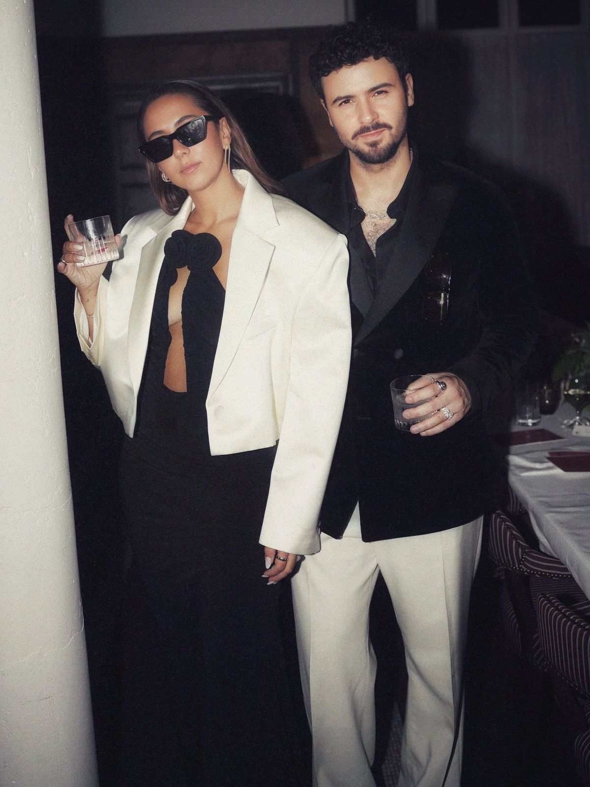 All the fashionable details of Hanna MW and Jimmy Kamhieh's engagement ...