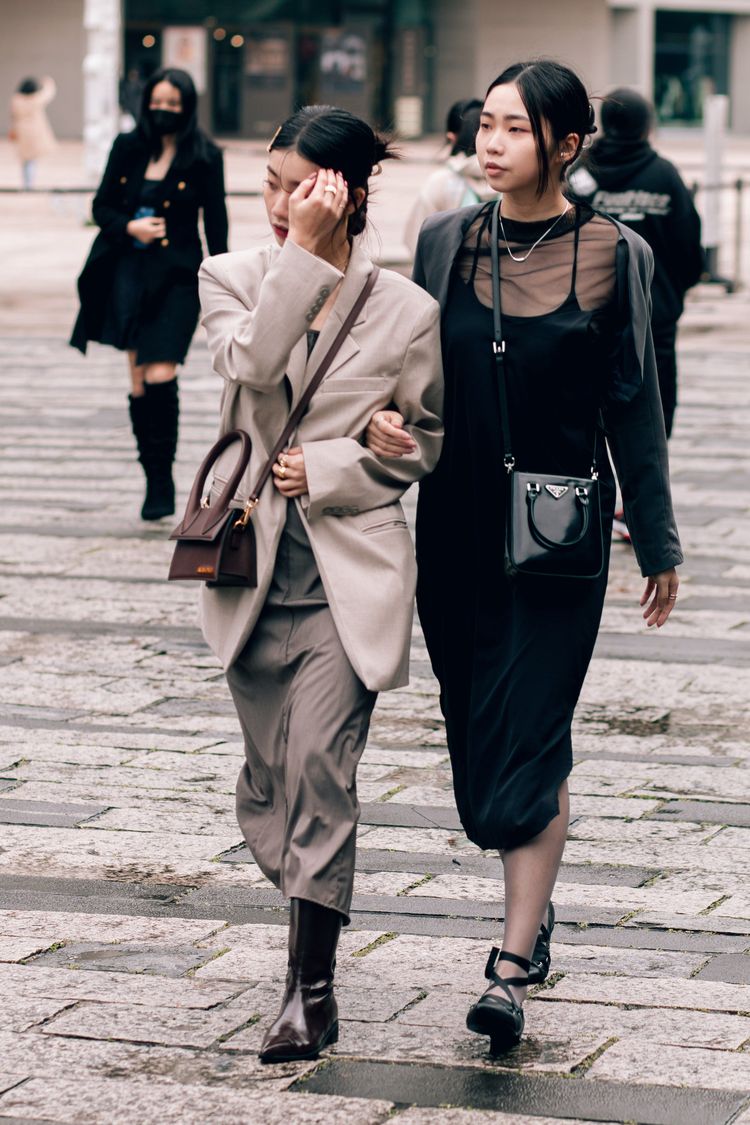 How to beat the summer heat, according to street stylers? Go sheer ...