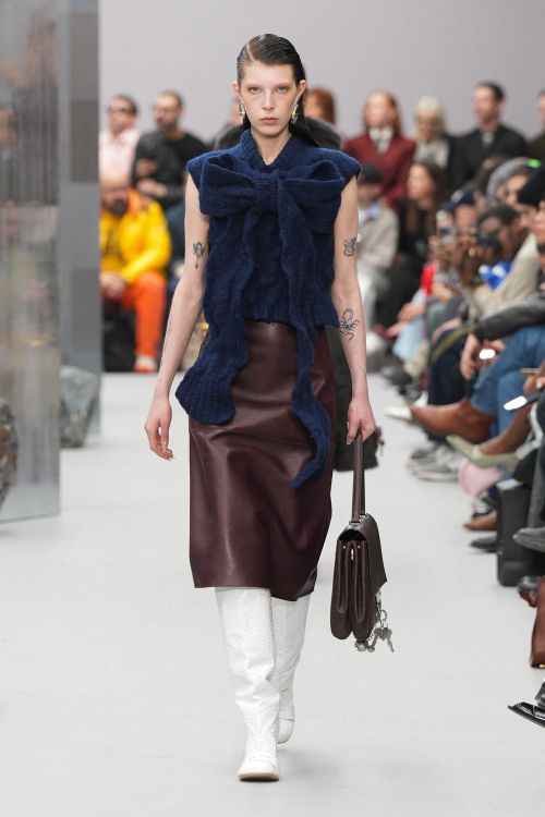 See all the looks from Acne Studios' fall/winter 2025 runway show ...