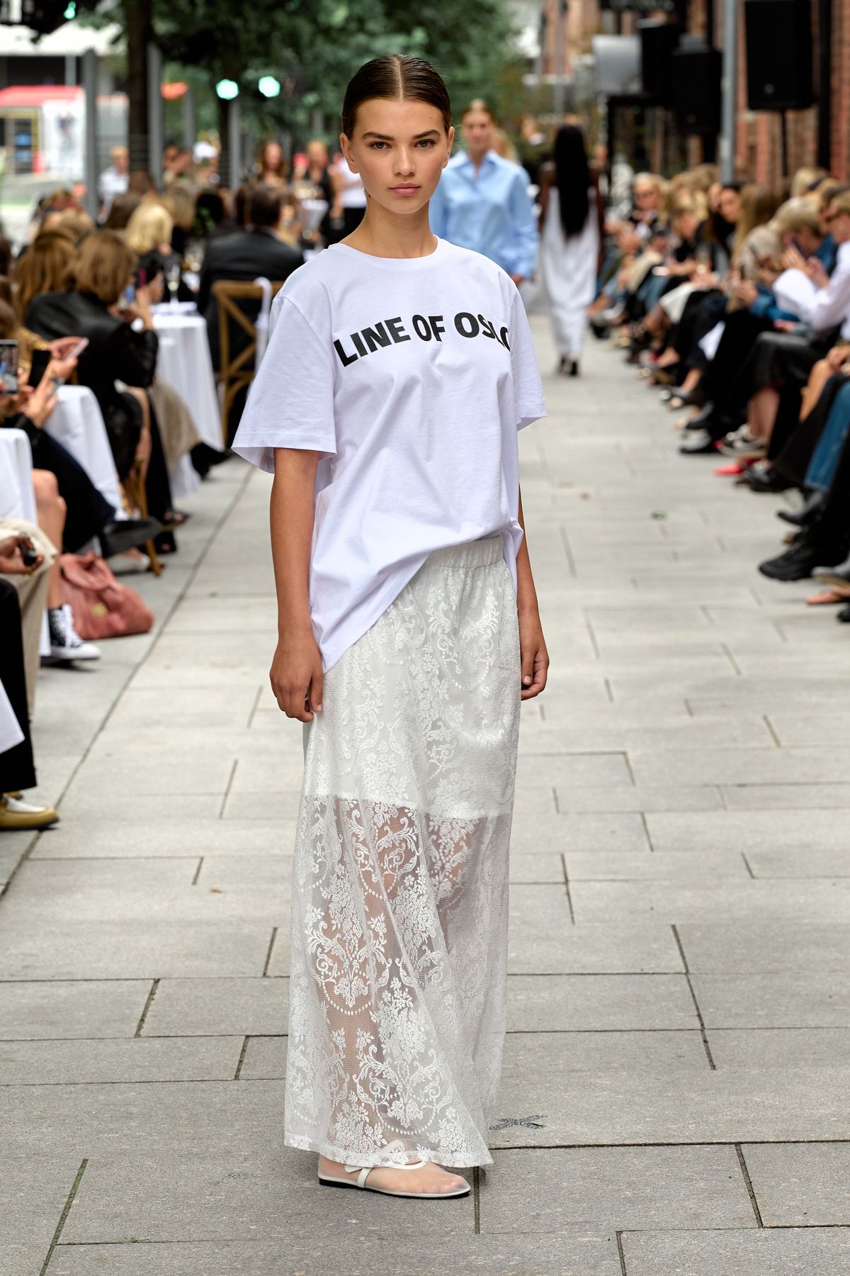 See all the looks from Line of Oslo's SS25 collection at Oslo Runway ...