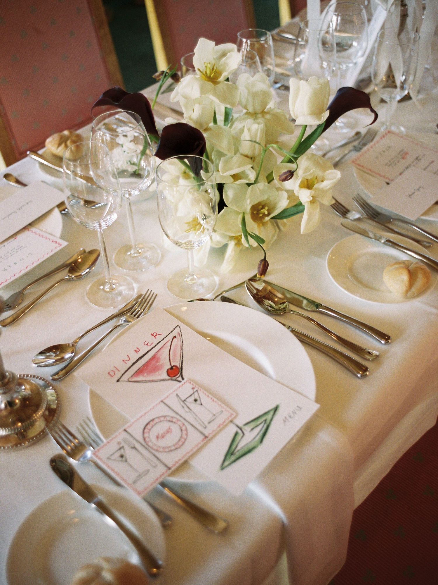 The bride wore her grandmother's dress (with a sewn-in Swedish krona ...