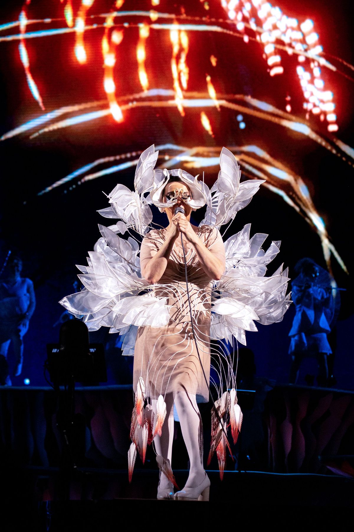 9 of Björk's most iconic looks – from stage to the red carpet - Vogue ...