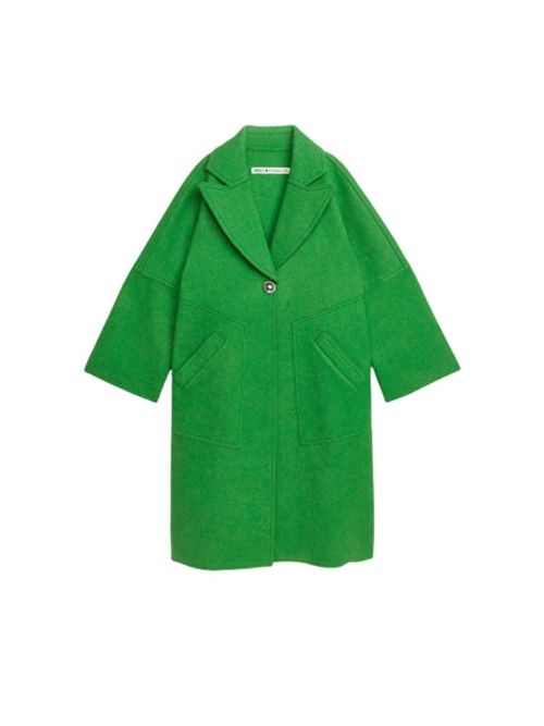 How to wear a green coat and the best green coats to buy - Vogue ...