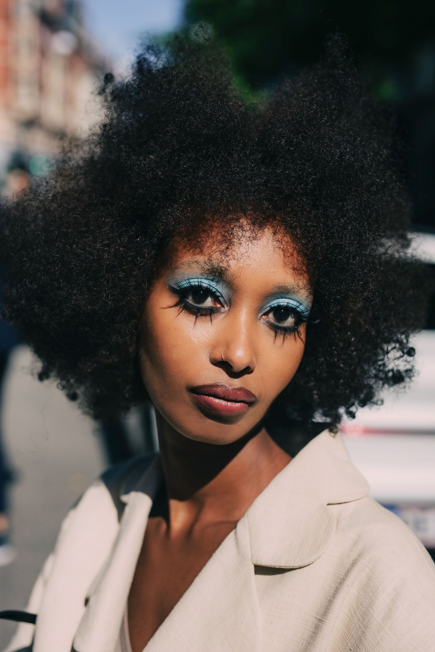 All of the makeup looks that this Vogue editor wore to Copenhagen ...