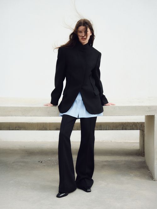 The covetable contrasts of H&M Studio AW25 are captured by Hanna MW and ...
