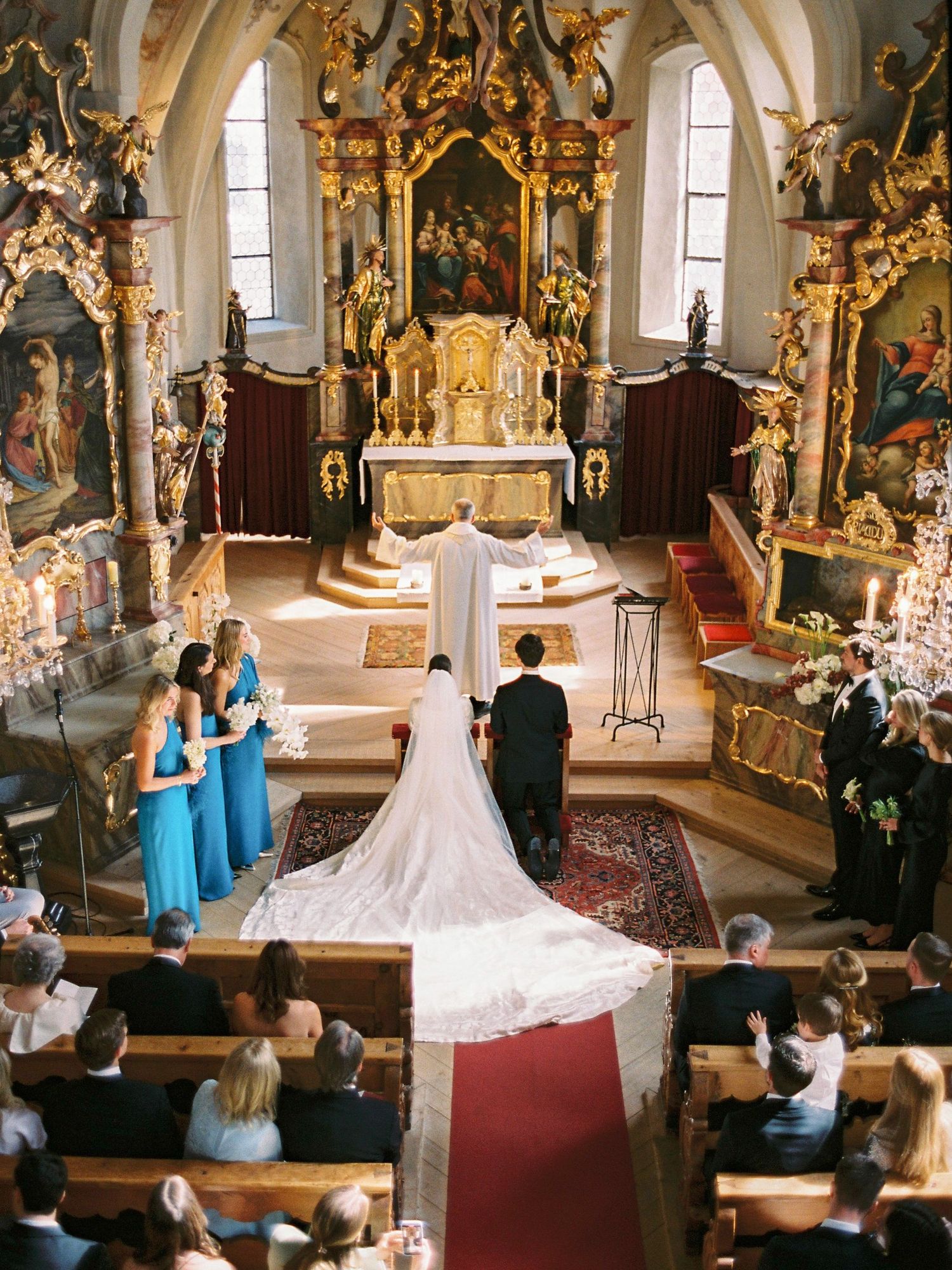 The bride wore her grandmother's dress (with a sewn-in Swedish krona ...