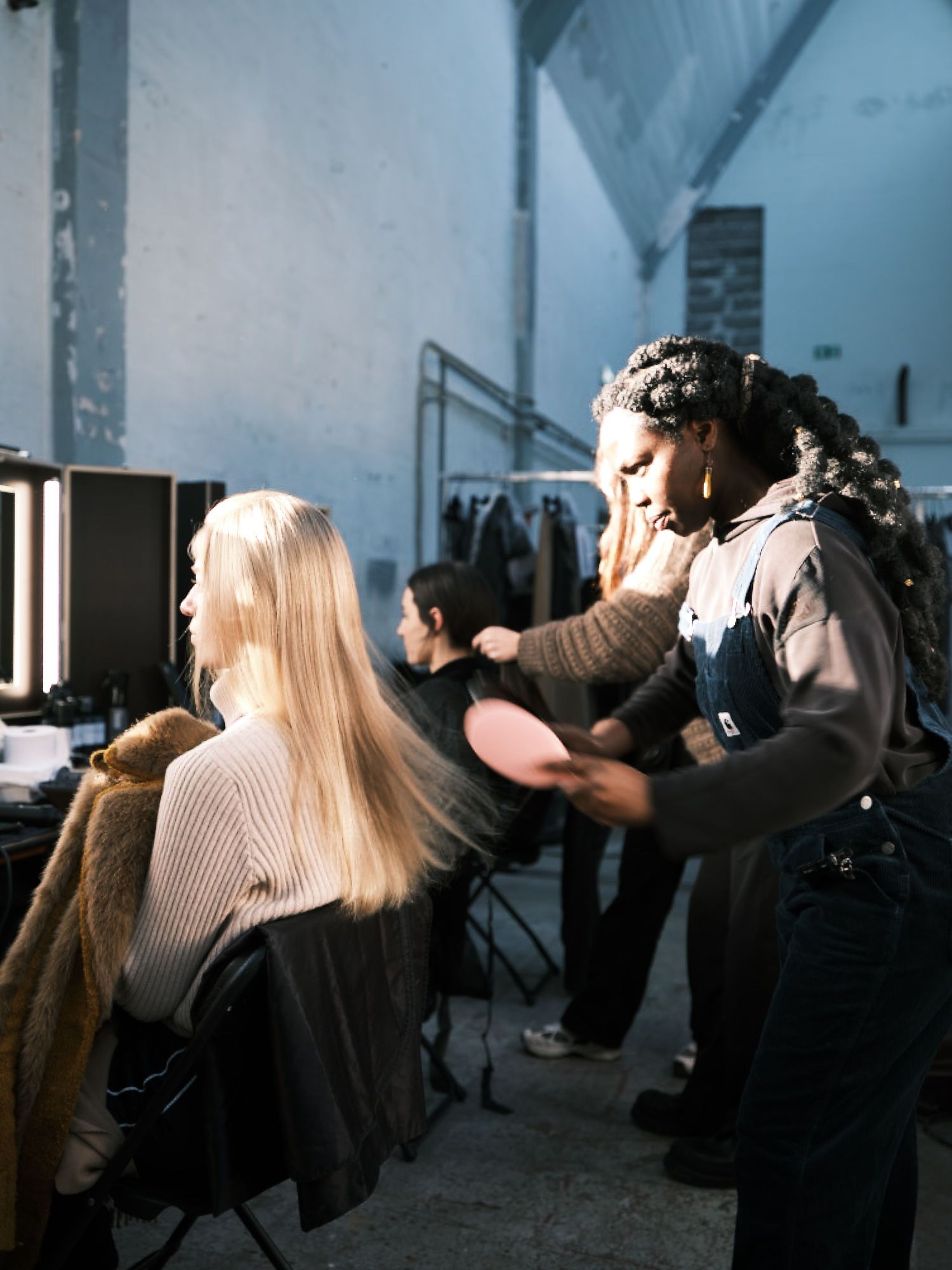 Exclusive: How to get The Garment's undone, pared-down runway hair ...