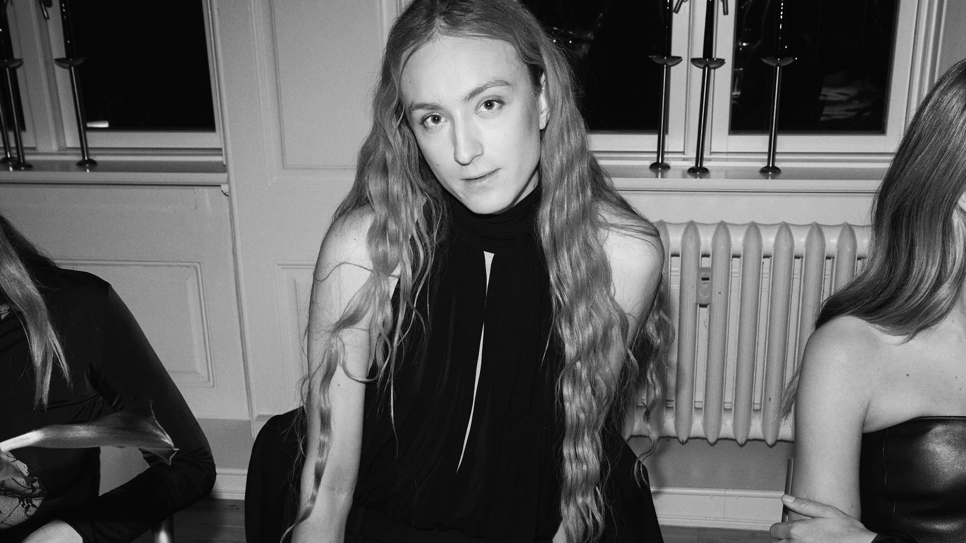 Supermodels, champagne and stunning all-black looks: Inside Nina Ricci ...