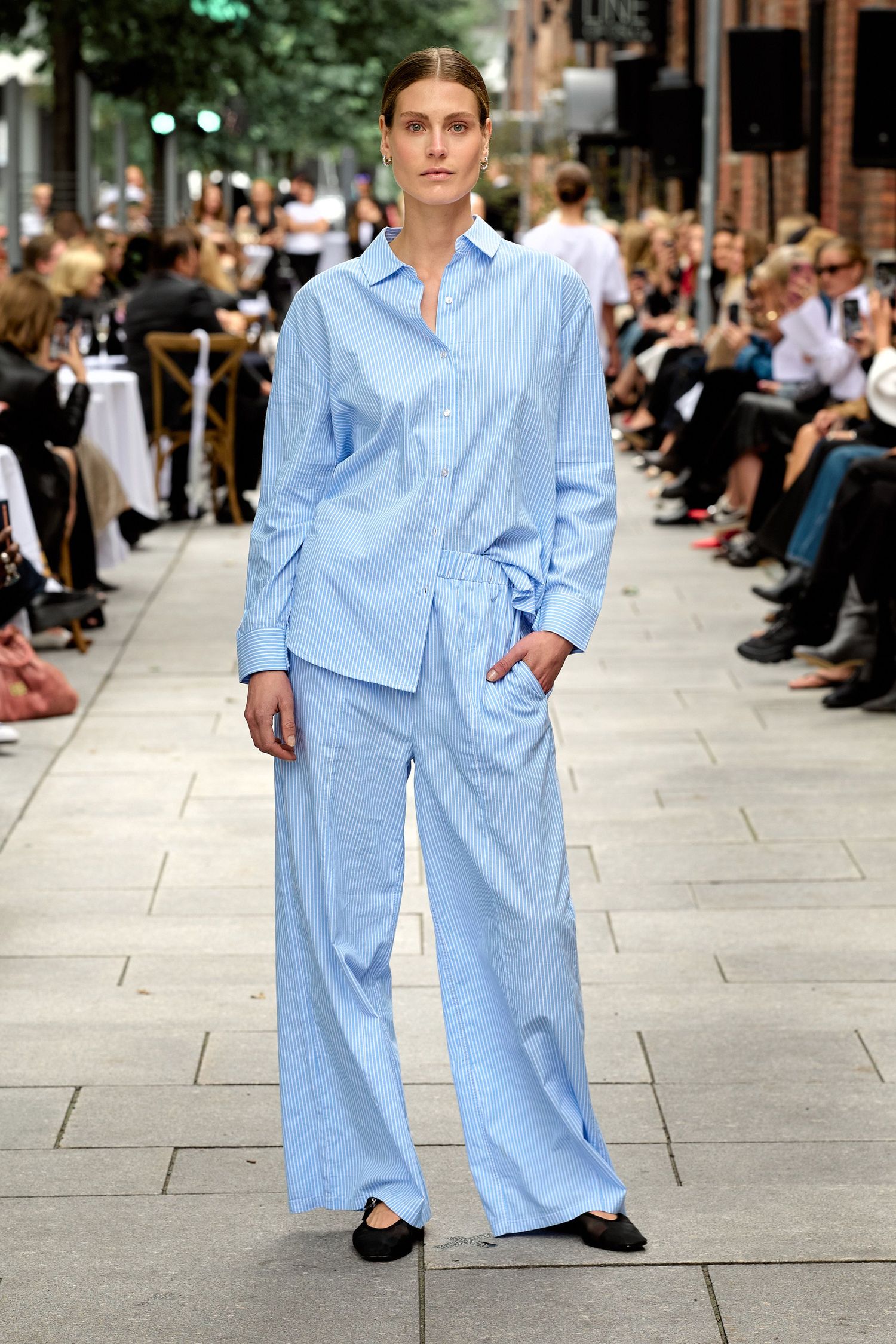 See all the looks from Line of Oslo's SS25 collection at Oslo Runway ...