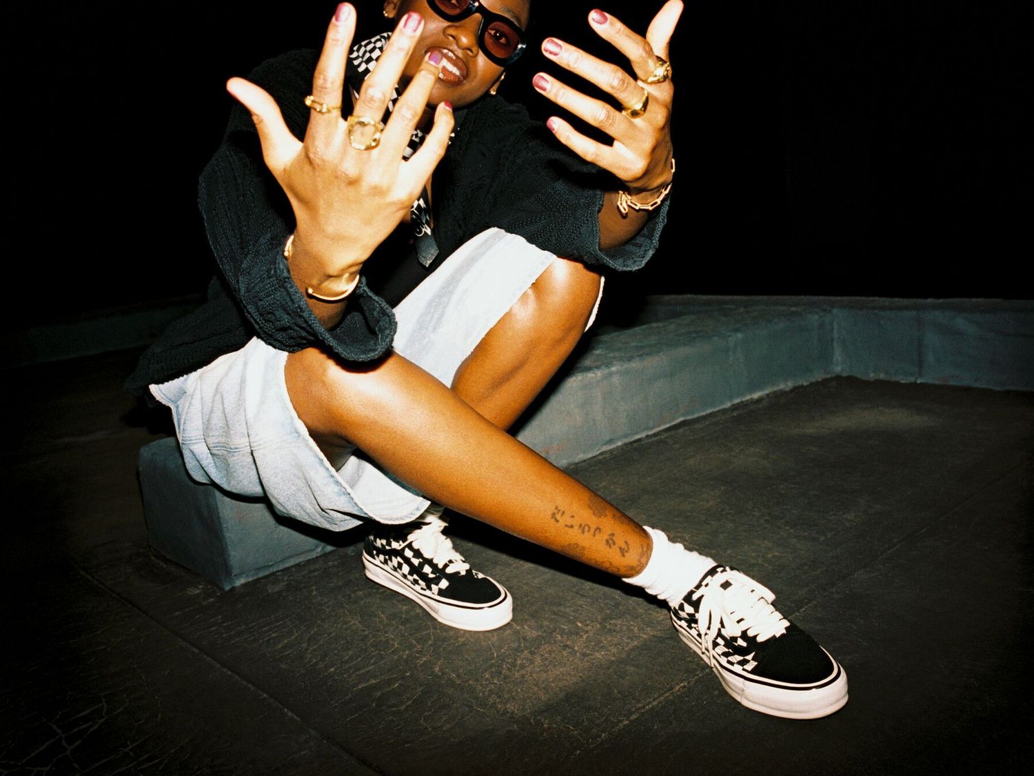 Little Simz stars in the Vans Old Skool Premium campain - Vogue Scandinavia