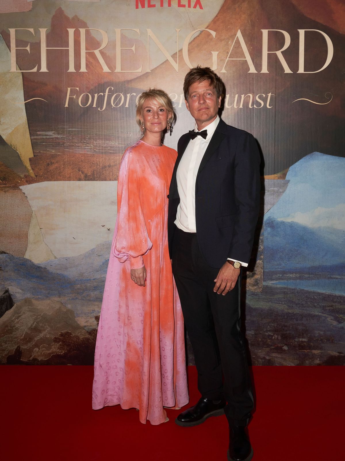 The Queen of Denmark comes out to celebrate her new Netflix film ...