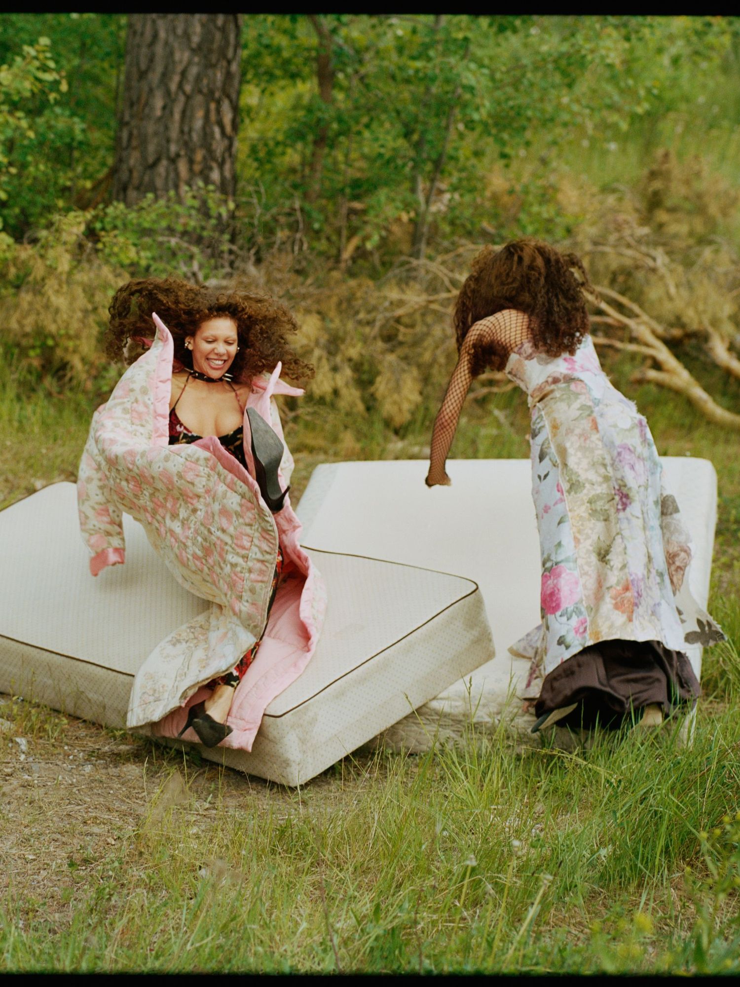 Watch out for thorns: This season, florals pack a punk punch - Vogue ...