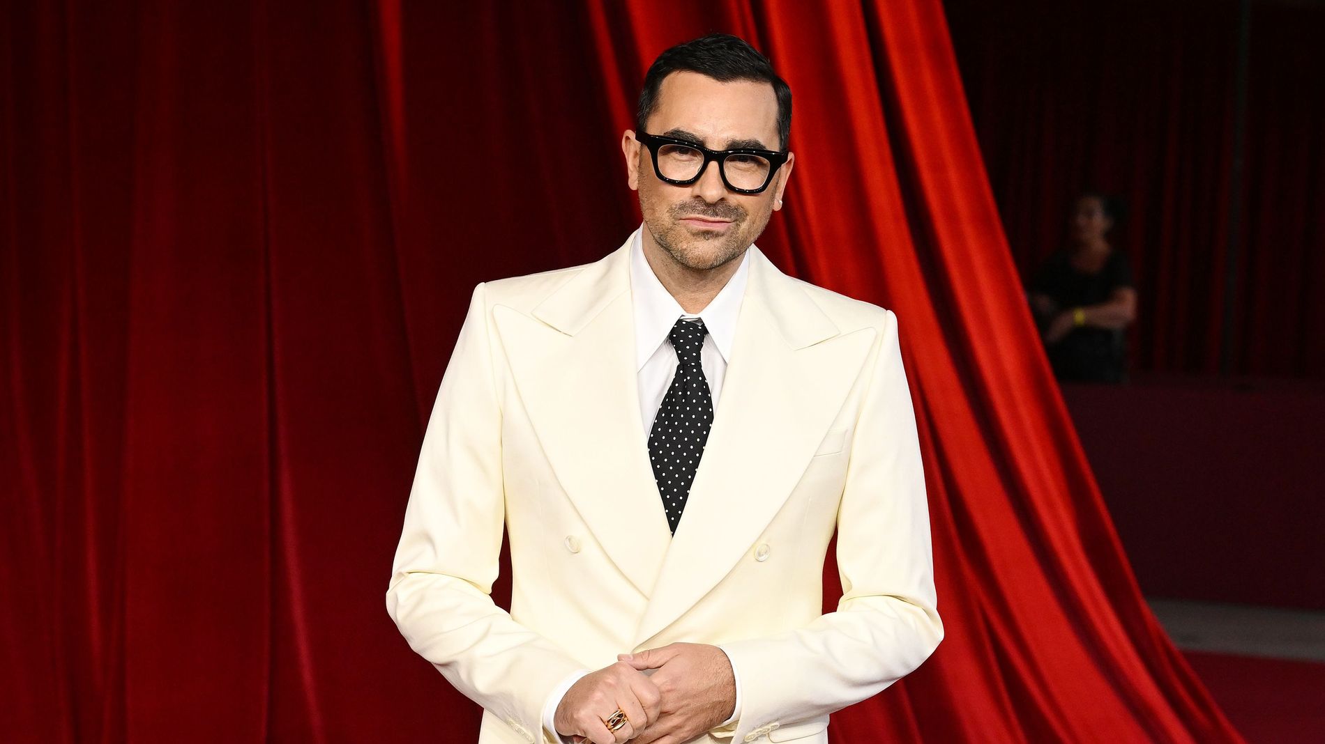 Dan Levy is the first to suit up in Tiger of Sweden and Ben Cobb’s ...