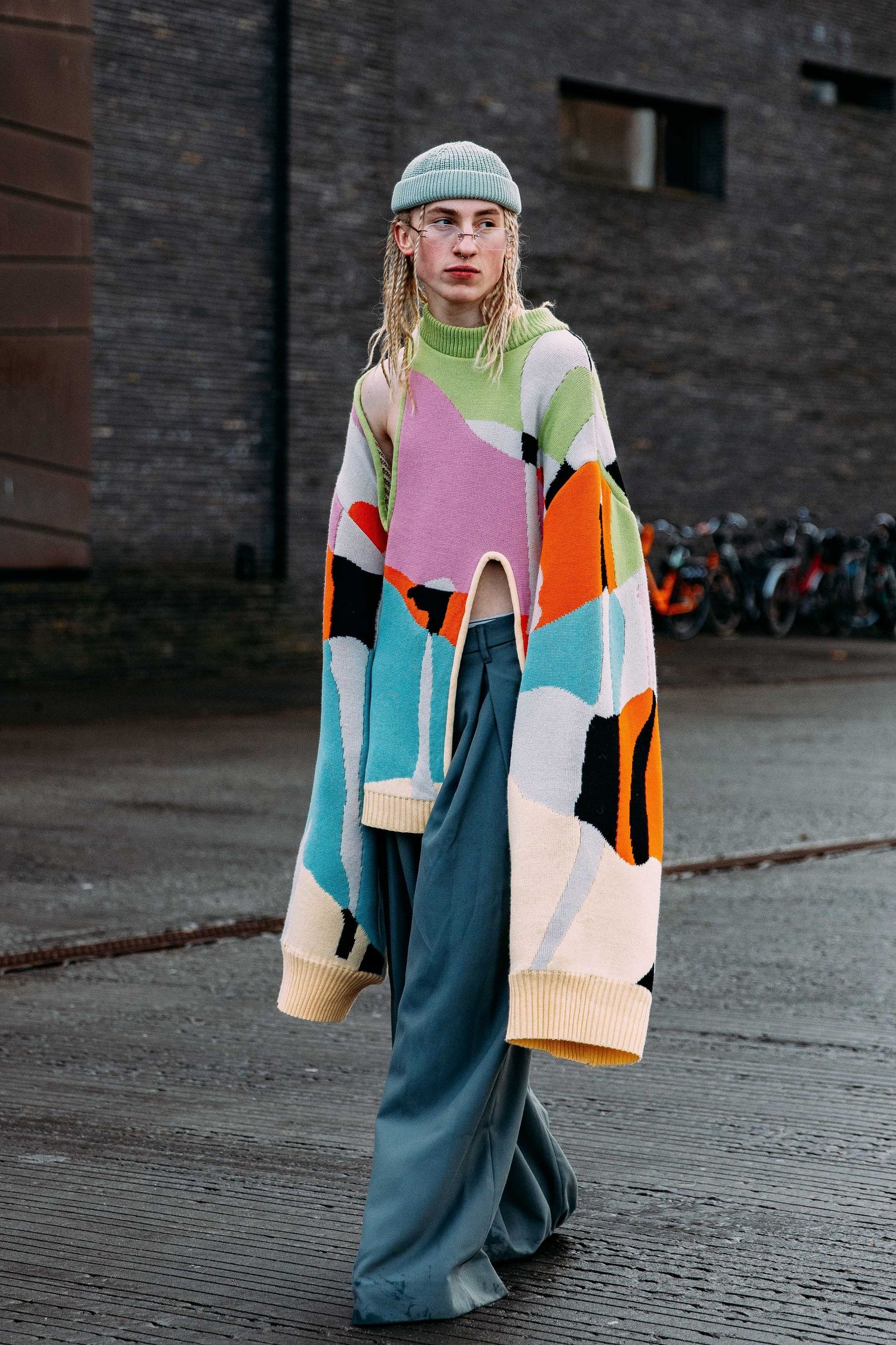 Funky knits are the hero of our spring wardrobes, according to street ...