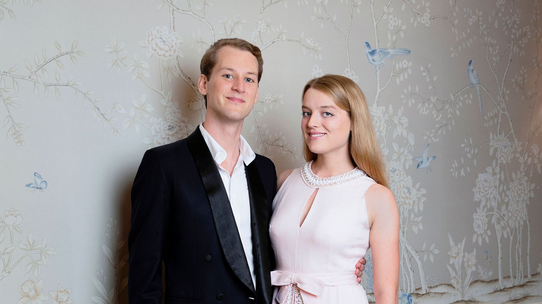 Flora Vesterberg wore a bejewelled vintage dress for a soirée at ...