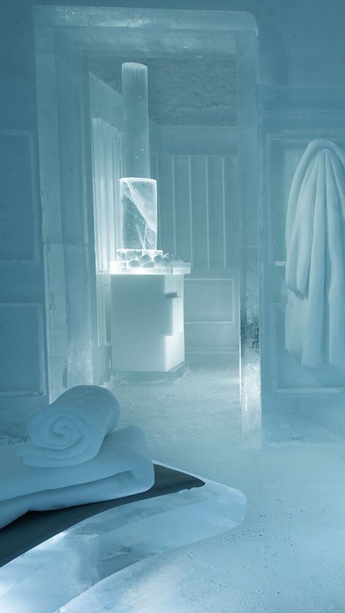 Sweden Ice Hotel Beds