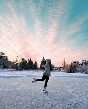 The best places to go ice skating in Sweden, Norway, Finland, Denmark ...