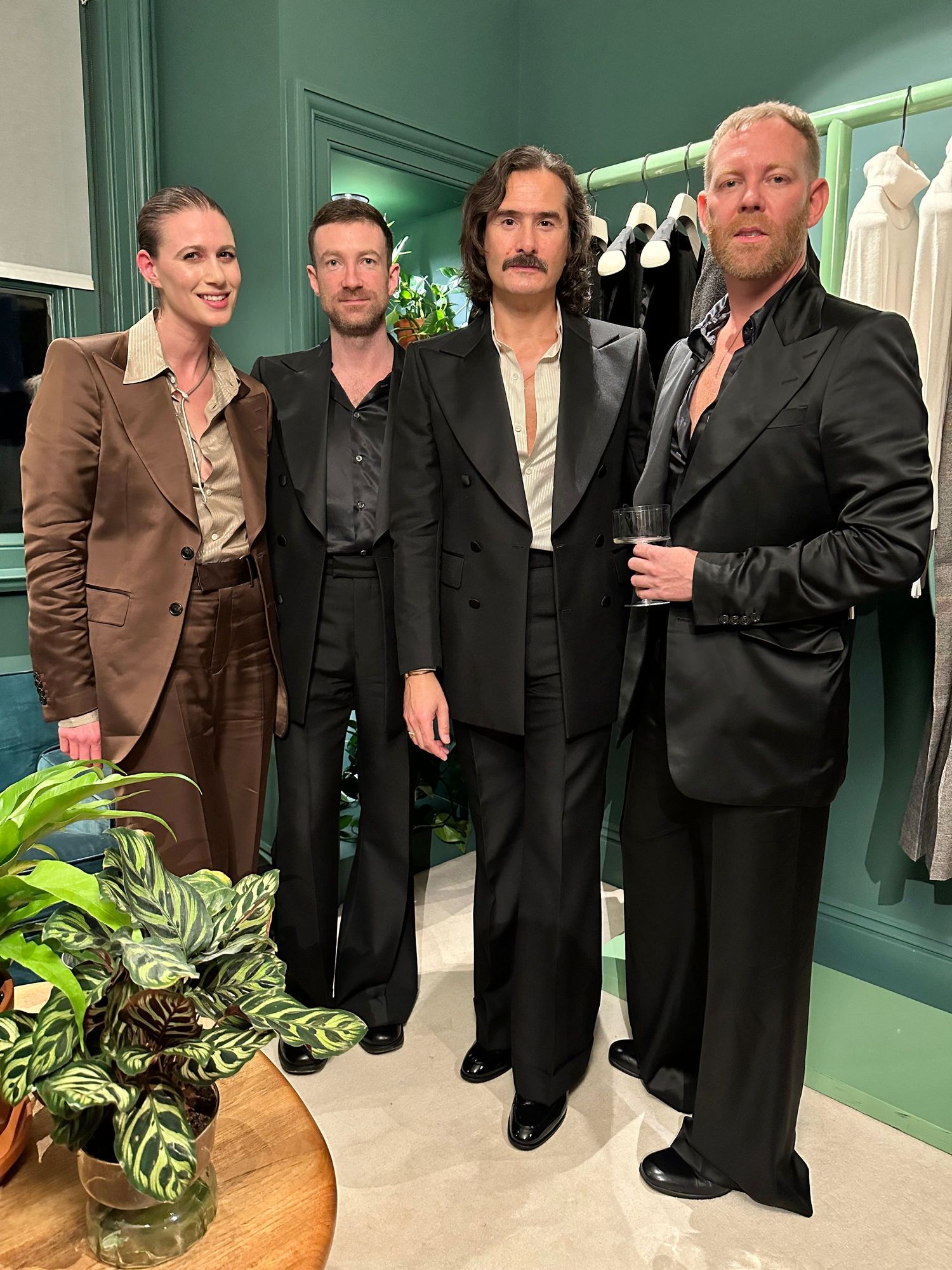 See all the well-tailored disco-ready looks at the Ben Cobb for Tiger ...