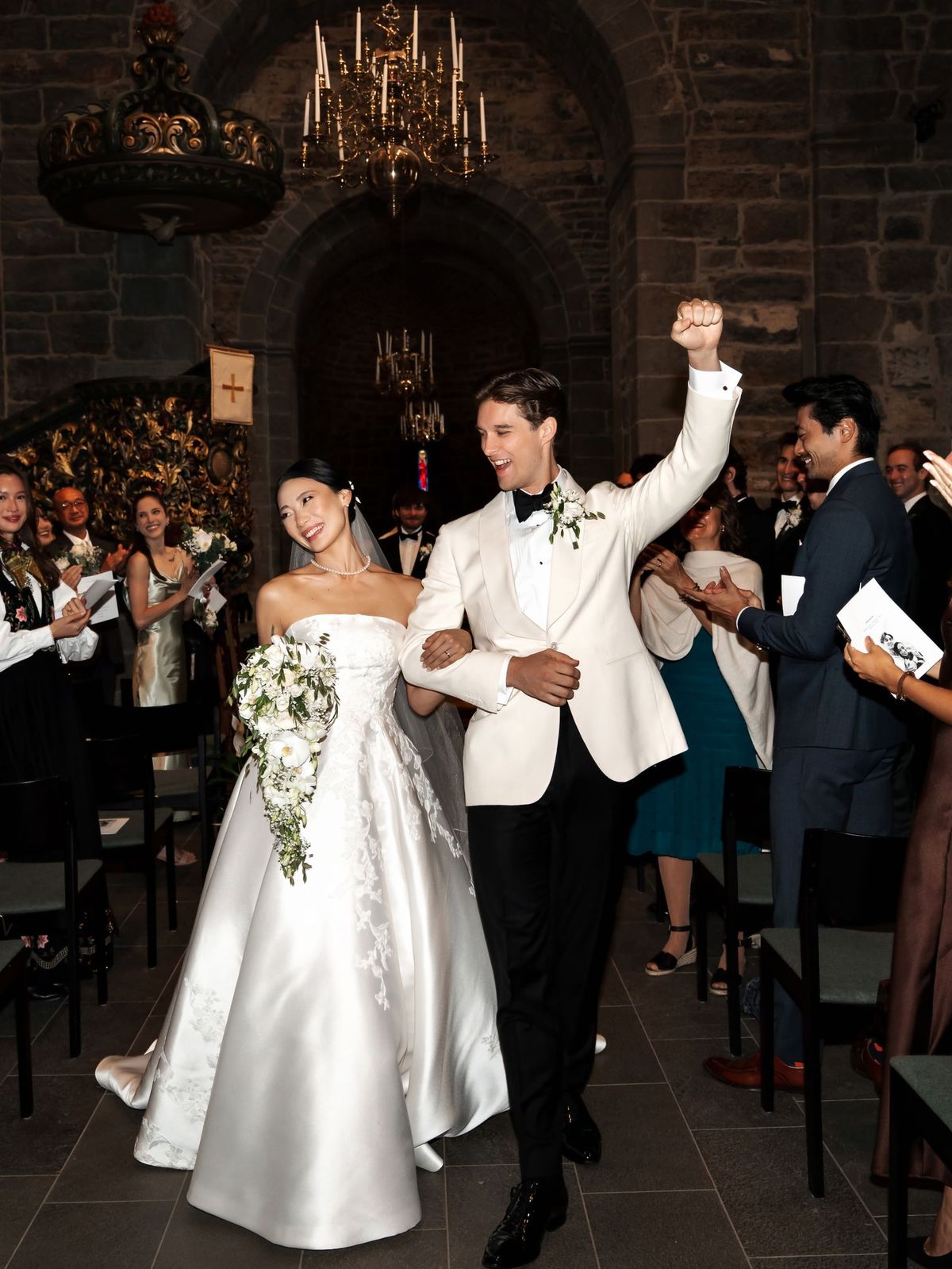 Pas de deux: These two ballet dancers married in Oslo's oldest church ...