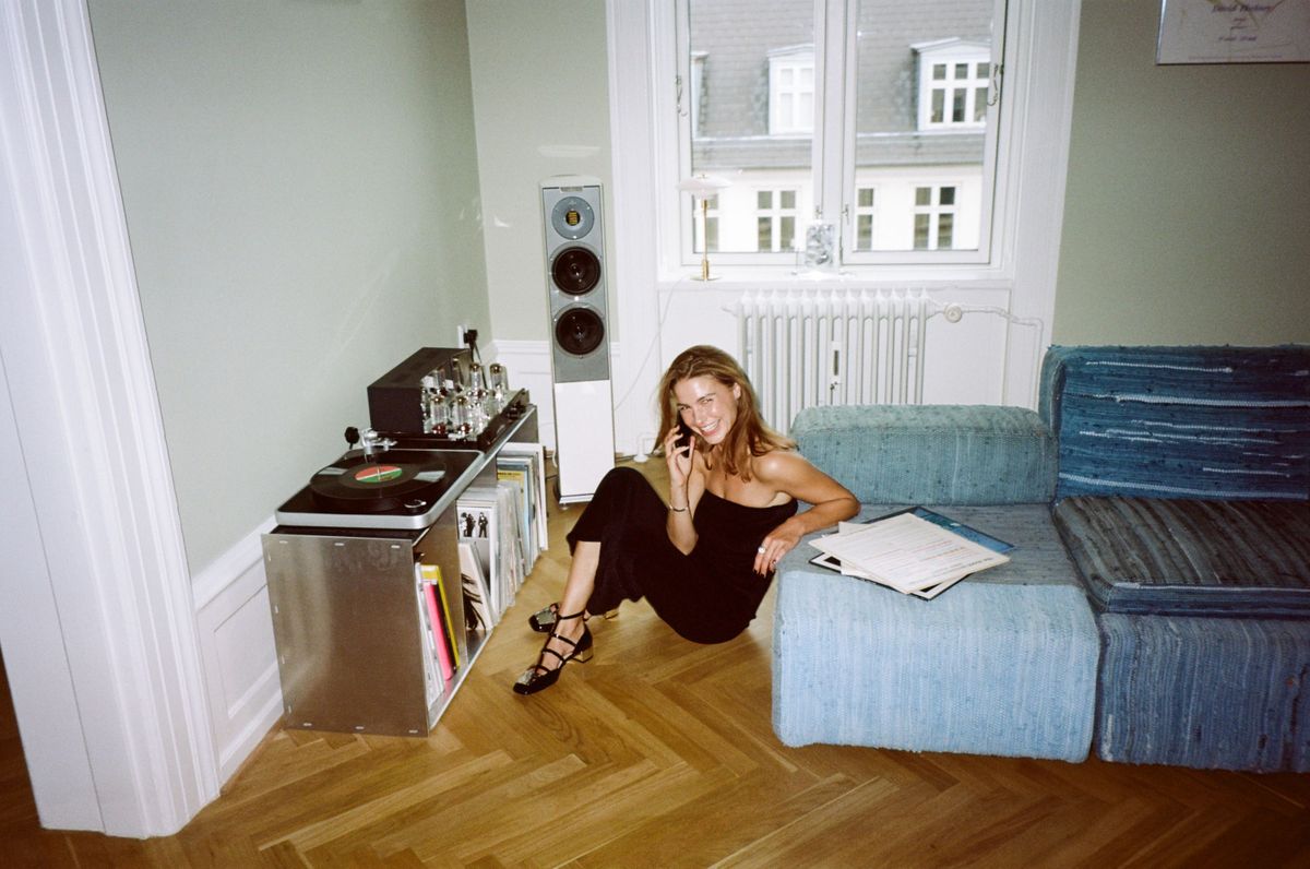 An intimate look at Danish designer Sophia Roe’s hair transformation ...