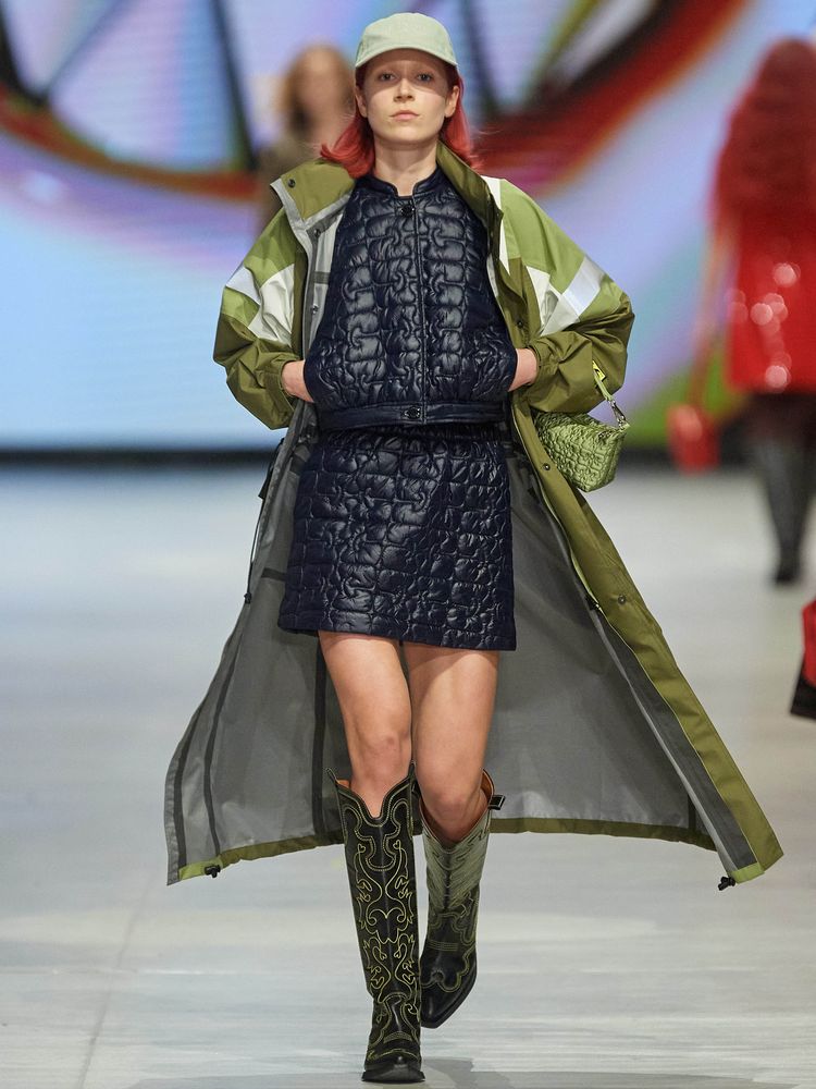 See all the runway looks from Ganni's AW23 collection at Copenhagen ...